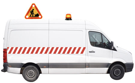 Quel équipement de signalisation pour un véhicule de chantier